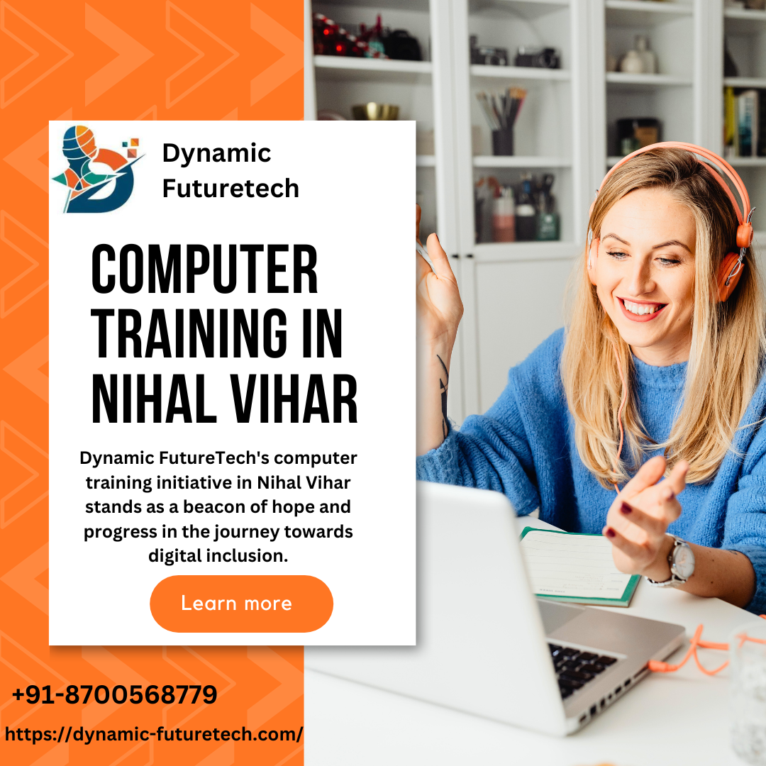 Computer training in nihal vihar